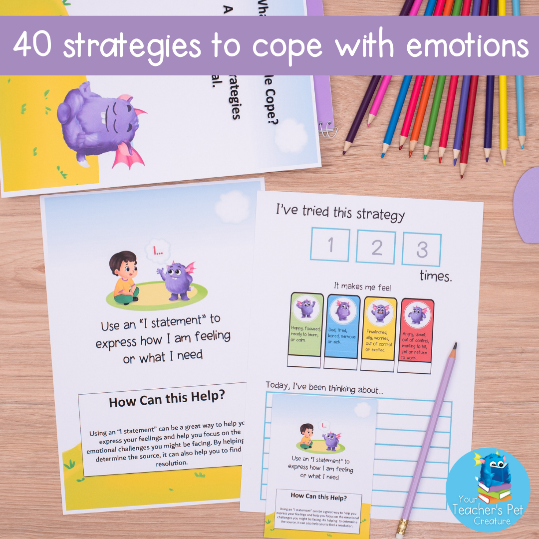 All Digital Bundles Emotional Regulation Classroom Management