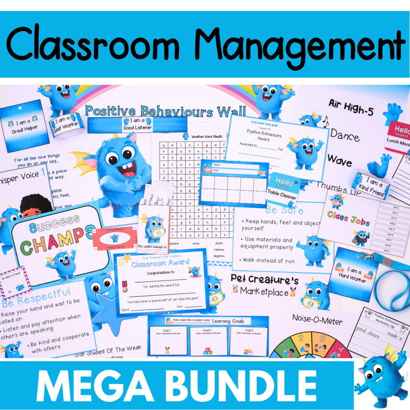 All Digital Bundles Emotional Regulation Classroom Management