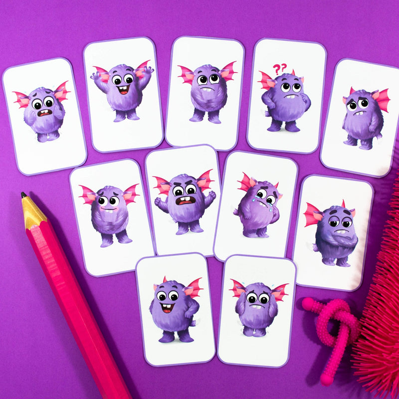 Flashcards to Recognise & Identify Feelings & Emotions - Visuals