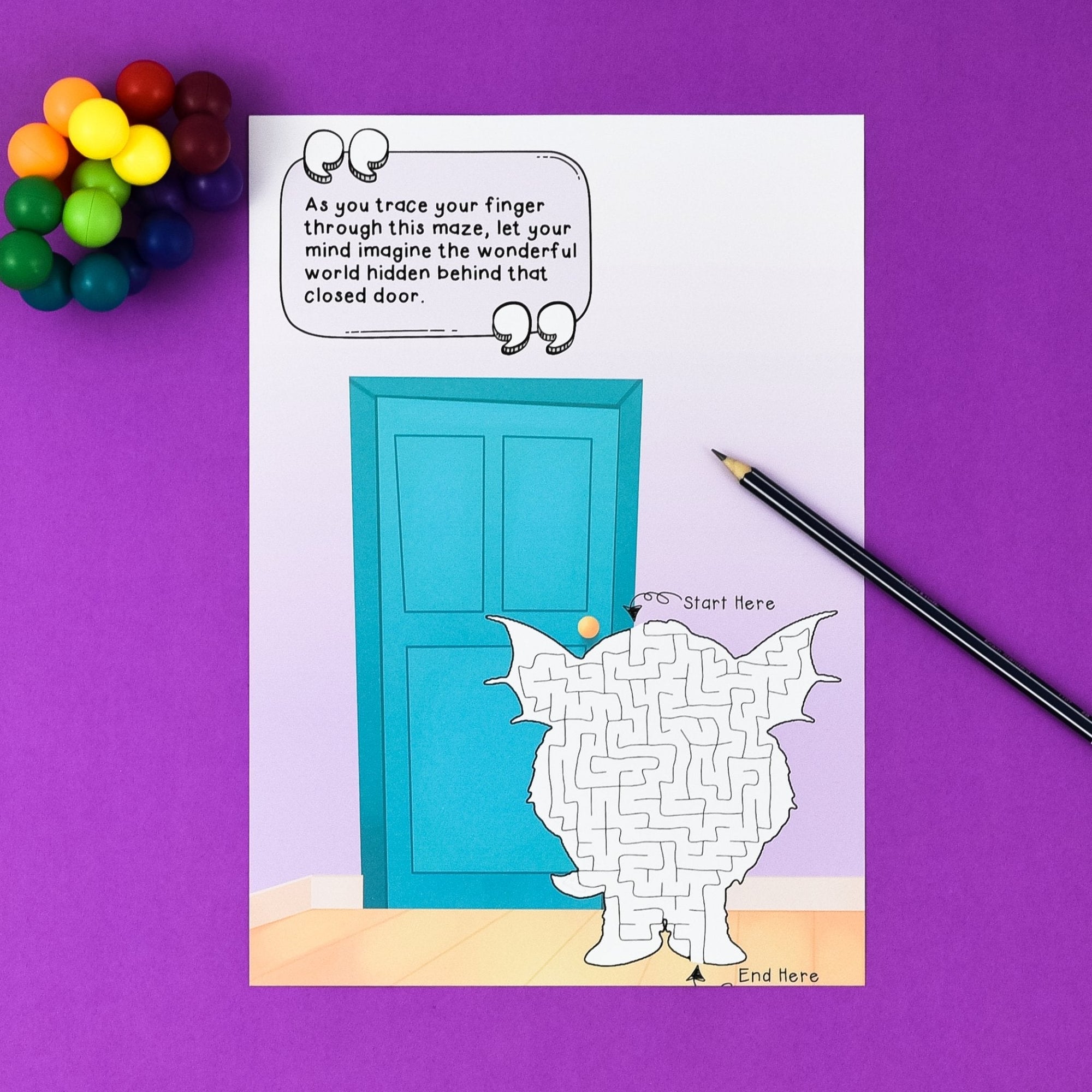 Mindful Mazes for Calming Classroom Spaces