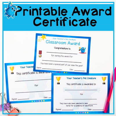Printable Award Certificate to Encourage Positive Behaviours ...