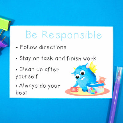 Respectful, Responsible, Safe and Proactive Posters