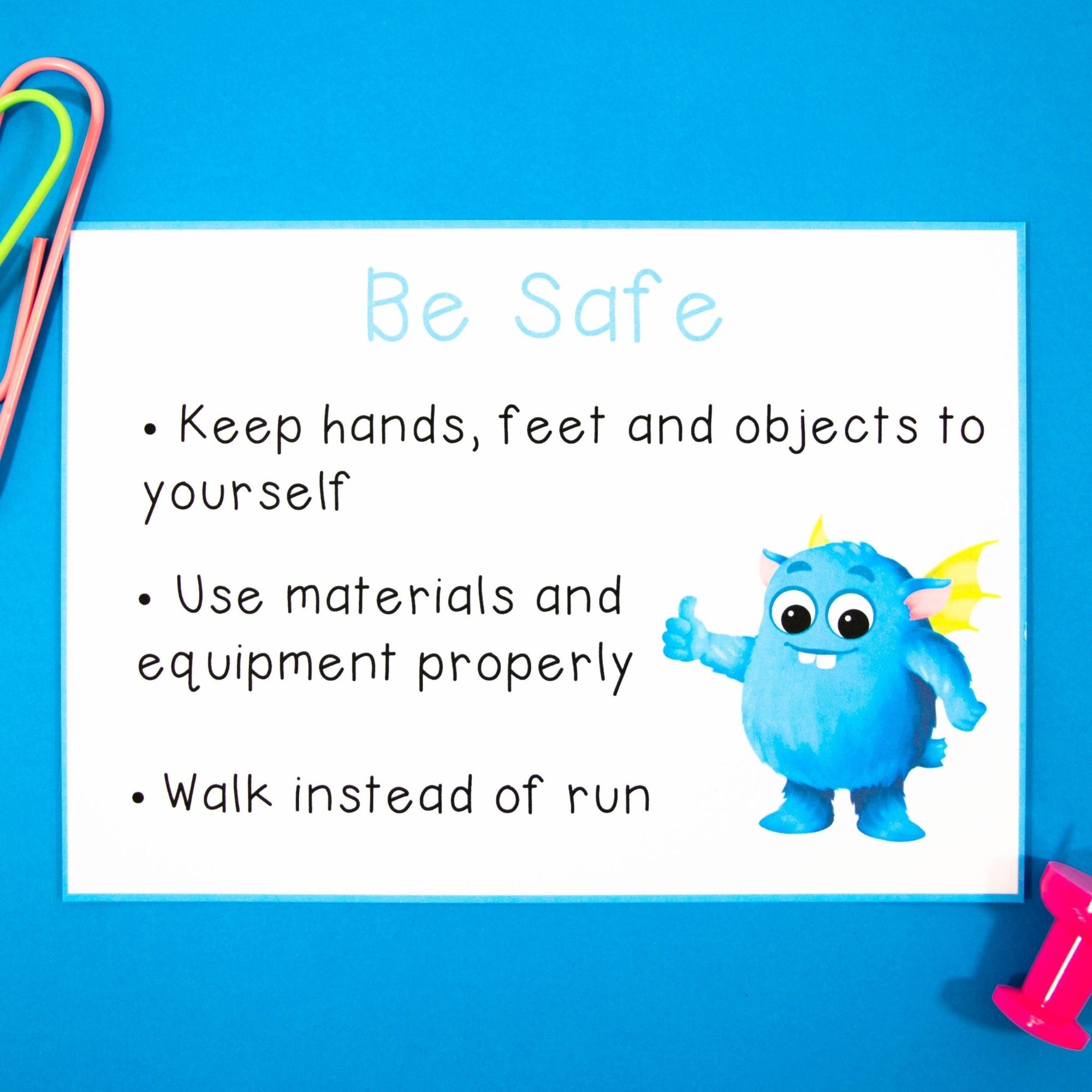 Respectful, Responsible, Safe and Proactive Posters