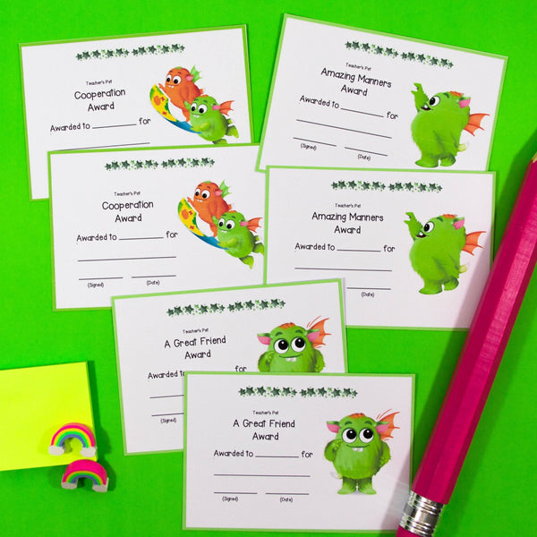 Social Skills Classroom Certificates
